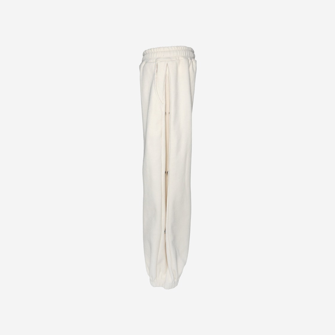 엠제이디 와플 사이드 스냅 와이드 팬츠 크림 | MJD | KREAM