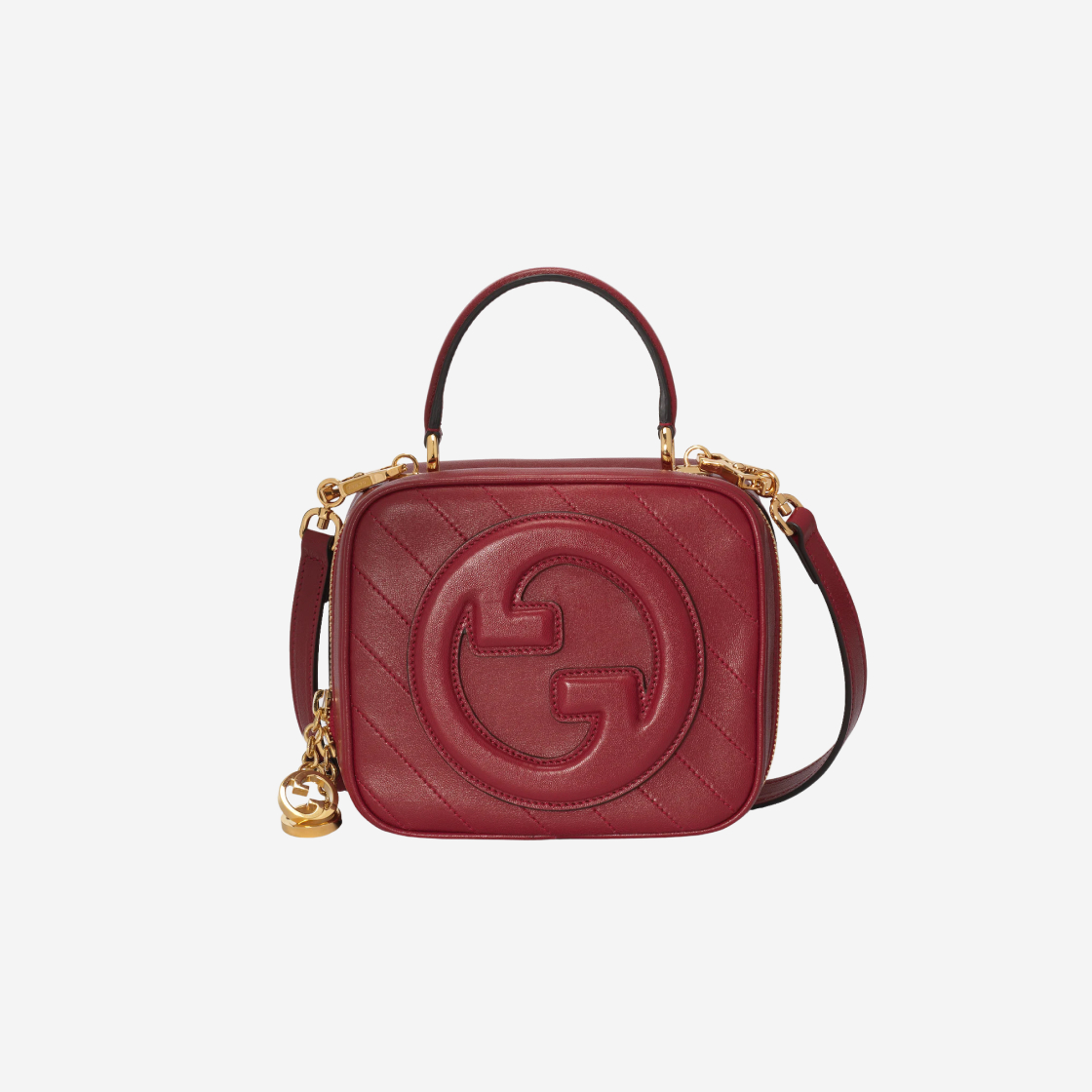 구찌 블론디 탑 핸들 백 레드 레더 | Gucci | KREAM