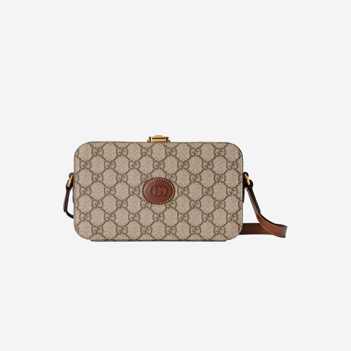 구찌 GG 미니백 인터로킹 G 베이지 에보니 슈프림 | Gucci | KREAM