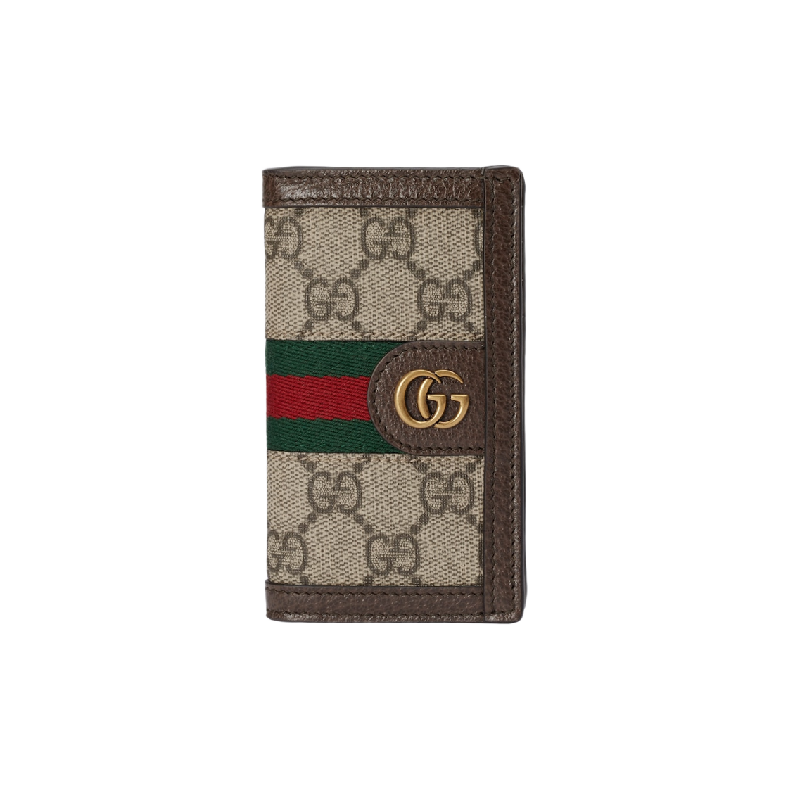 구찌 오피디아 GG 카드 케이스 베이지 에보니 슈프림 | Gucci | KREAM