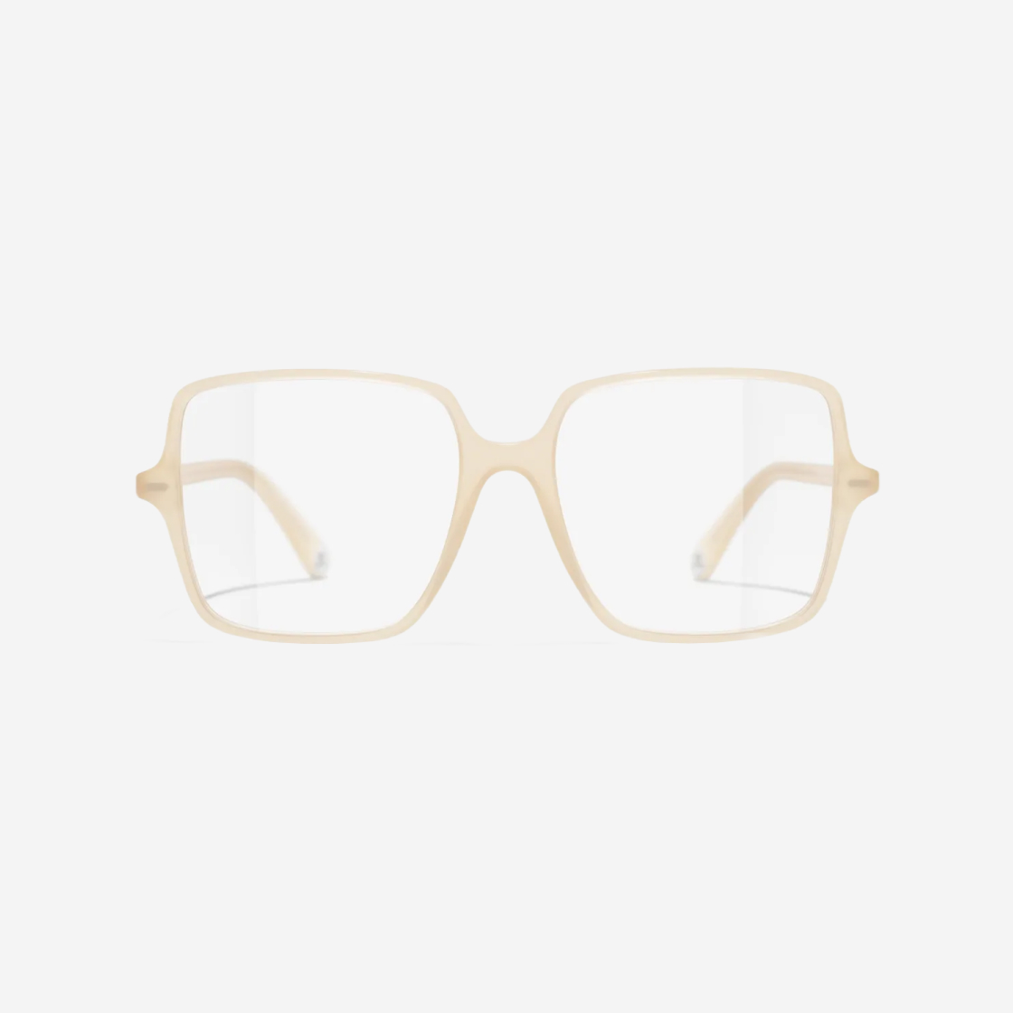 샤넬 스퀘어 프레임 아세테이트 & 라이트 옐로우 | Chanel | KREAM