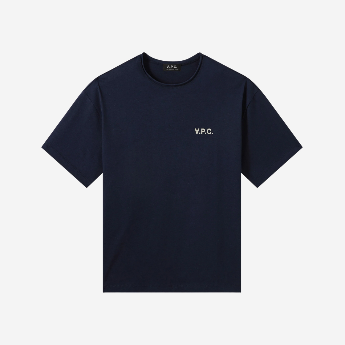 (W) 아페쎄 카롤 티셔츠 다크 네이비 블루 | A.P.C. | KREAM