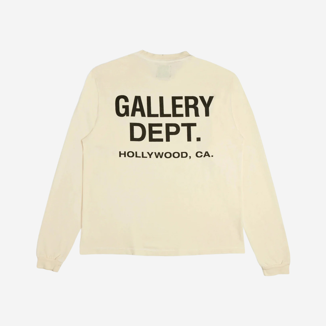 갤러리 디파트먼트 수베니어 롱슬리브 티셔츠 크림 | Gallery Dept. | KREAM