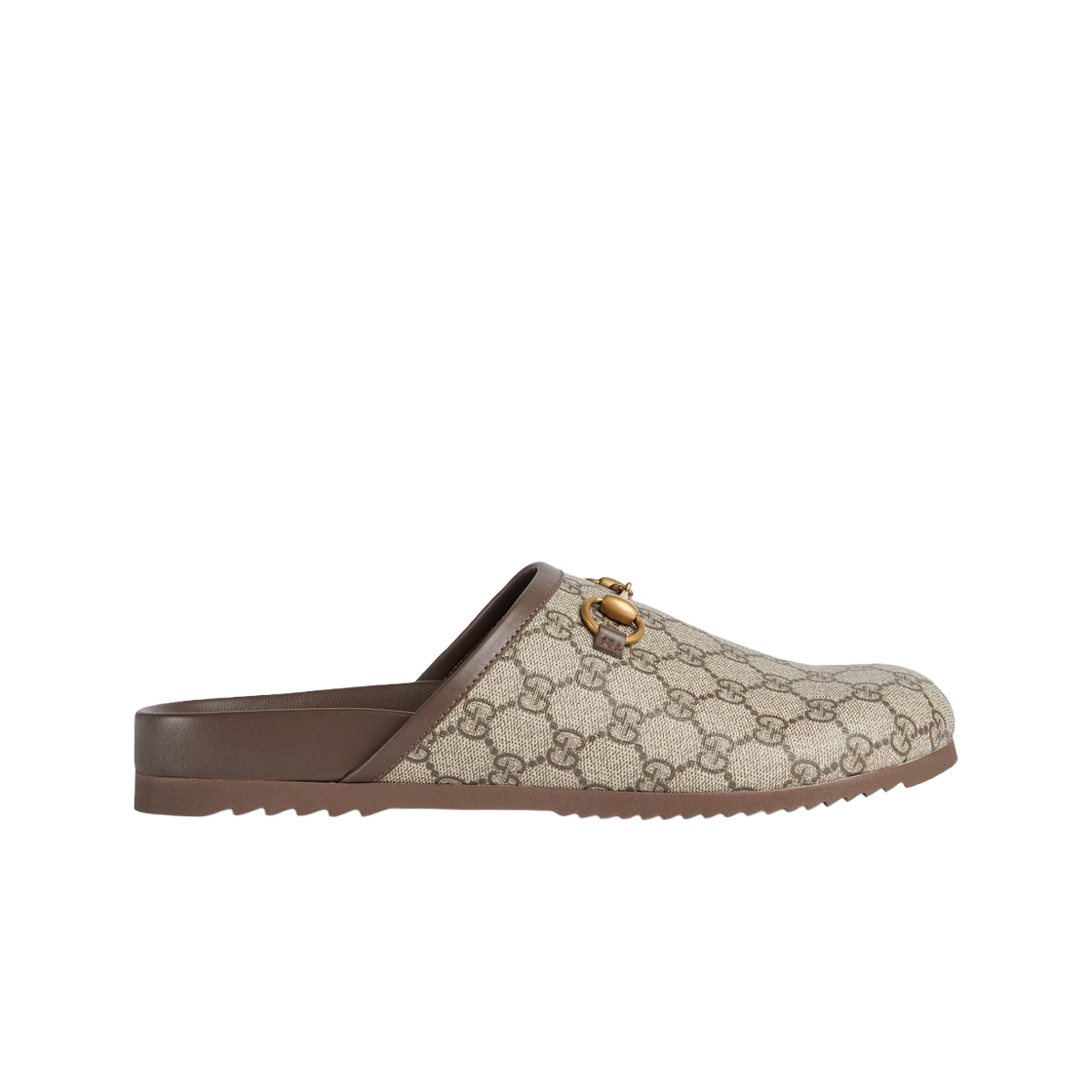 구찌 GG 홀스빗 슬리퍼 베이지 에보니 | Gucci | KREAM