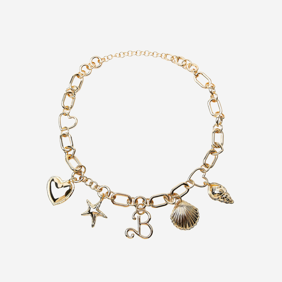 (W) 자라 x 바비 매텔 참 벨트 골든 | Zara | KREAM