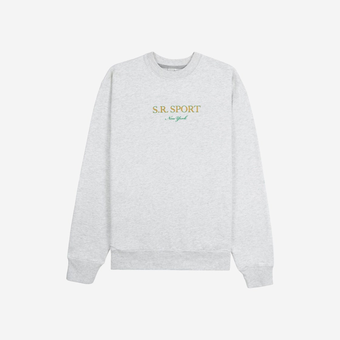 스포티 앤 리치 윔블던 크루넥 헤더 그레이 | Sporty & Rich | KREAM