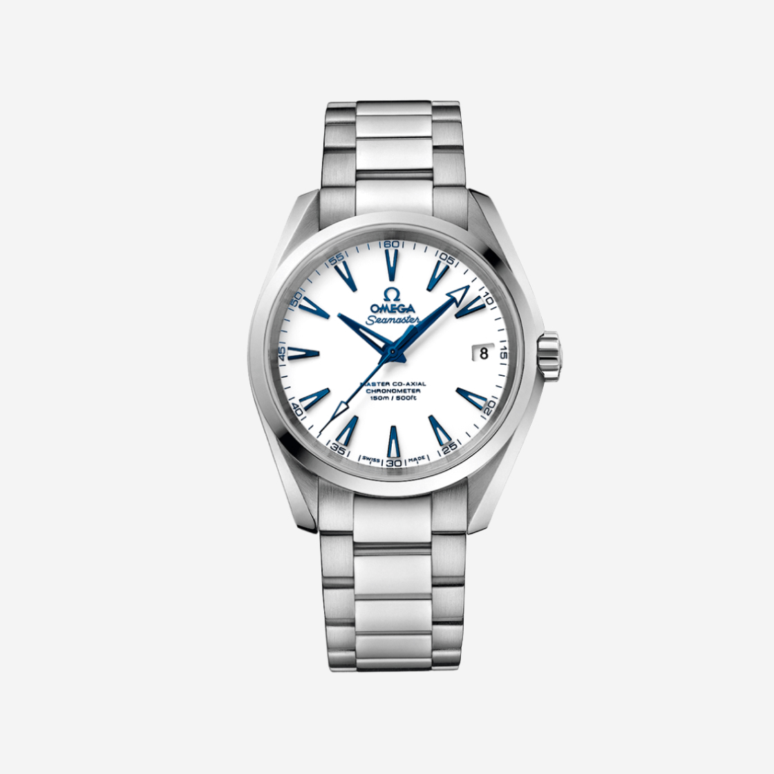 오메가 아쿠아 테라 150M 마스터 코 액시얼 크로노미터 티타늄 화이트 | Omega | KREAM