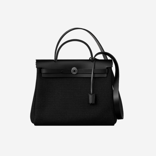 에르메스 에르백 집 31 백 르투르네 밀리터리 캔버스 & 팔라듐 하드웨어 진저 나뛰렐 | Hermes | KREAM