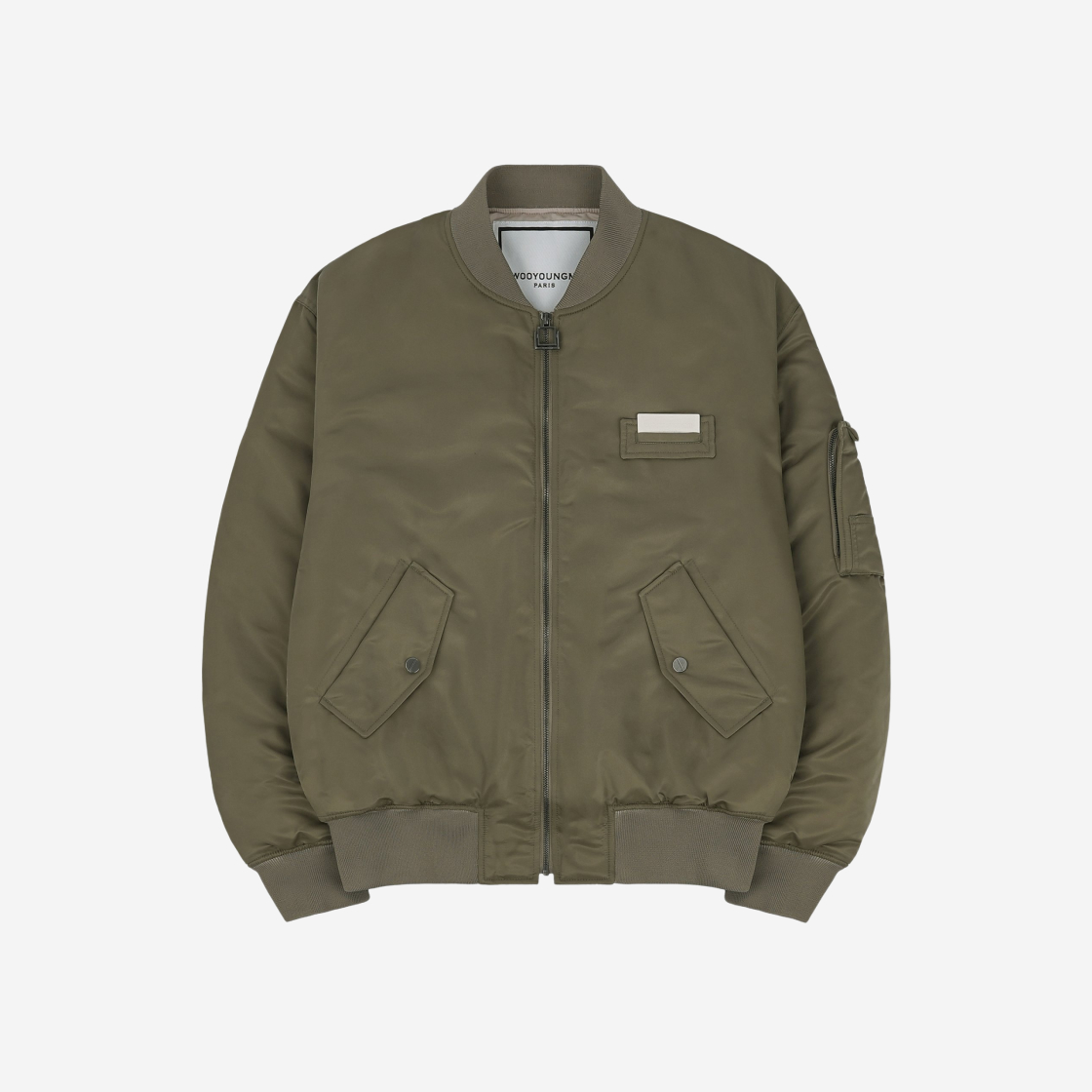 우영미 백로고 MA-1 베이지 - 22FW | Wooyoungmi | KREAM