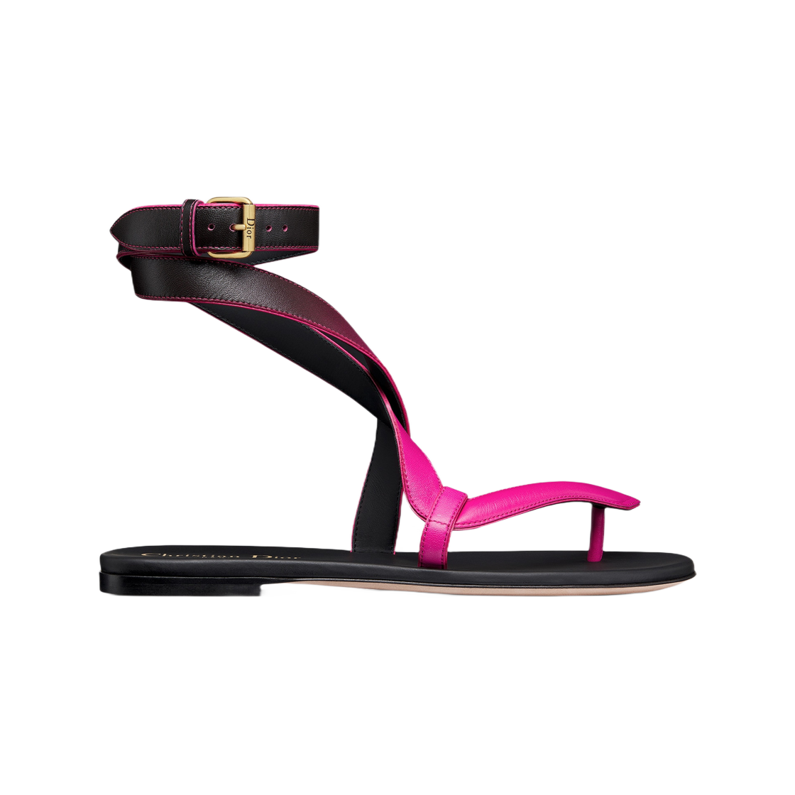 (W) 디올 포이즌 D 통 샌들 라니 핑크 그라디언트 카프스킨 | Dior | KREAM