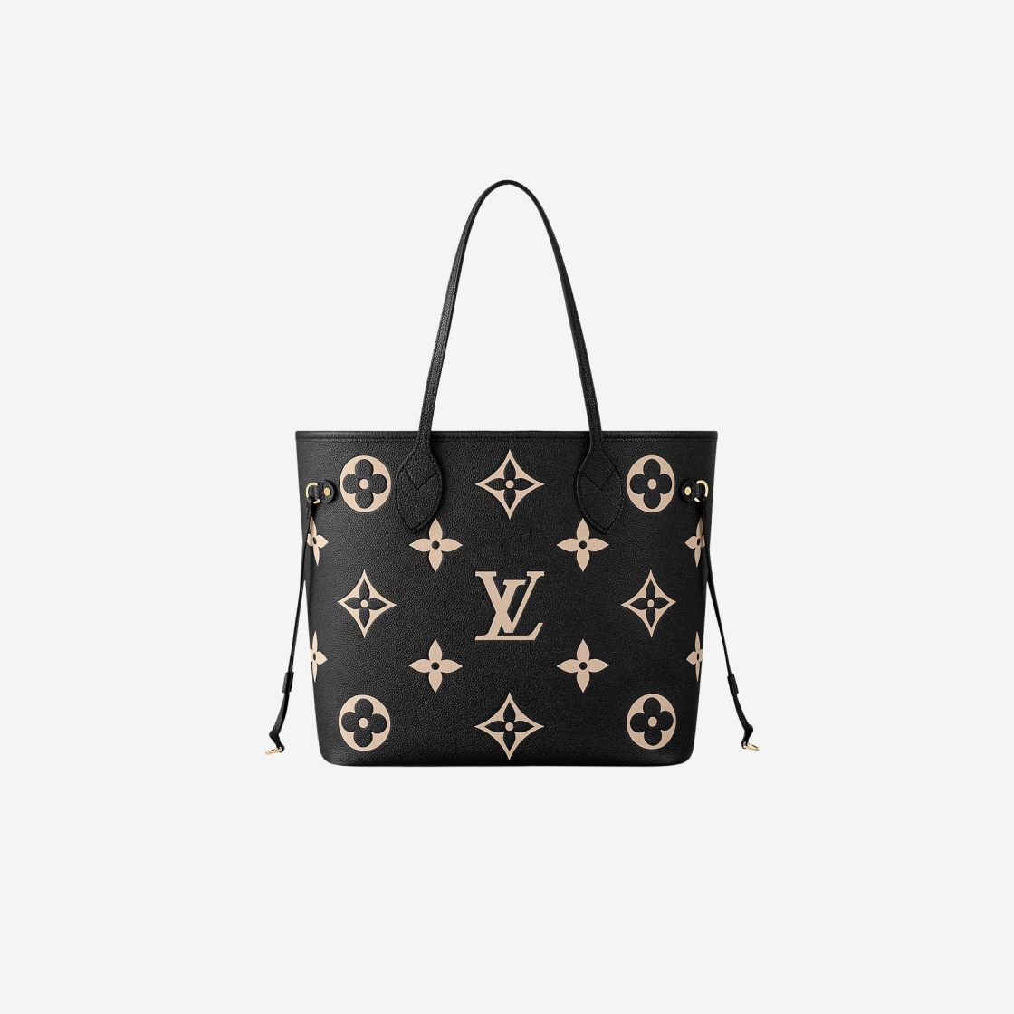 루이비통 네버풀 MM 모노그램 앙프렝뜨 블랙 베이지 | Louis Vuitton | KREAM