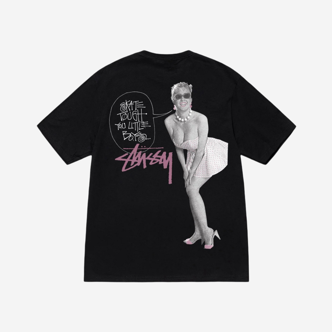 스투시 스케이트 터프 티셔츠 블랙 | Stussy | KREAM