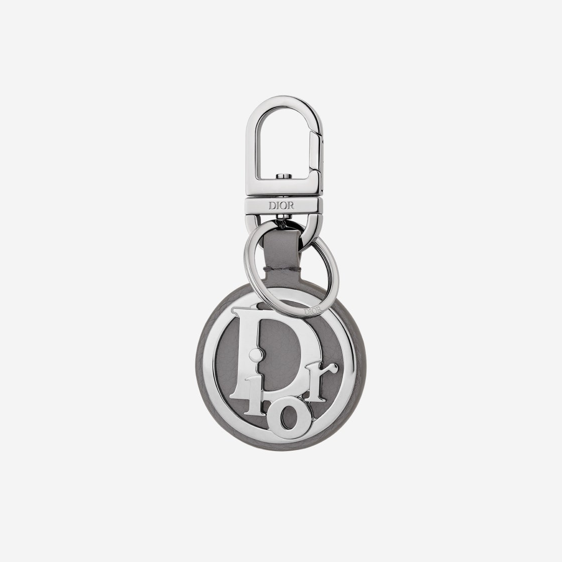 디올 D 터치 키링 그레이 그레인드 카프스킨 그레이 | Dior | KREAM