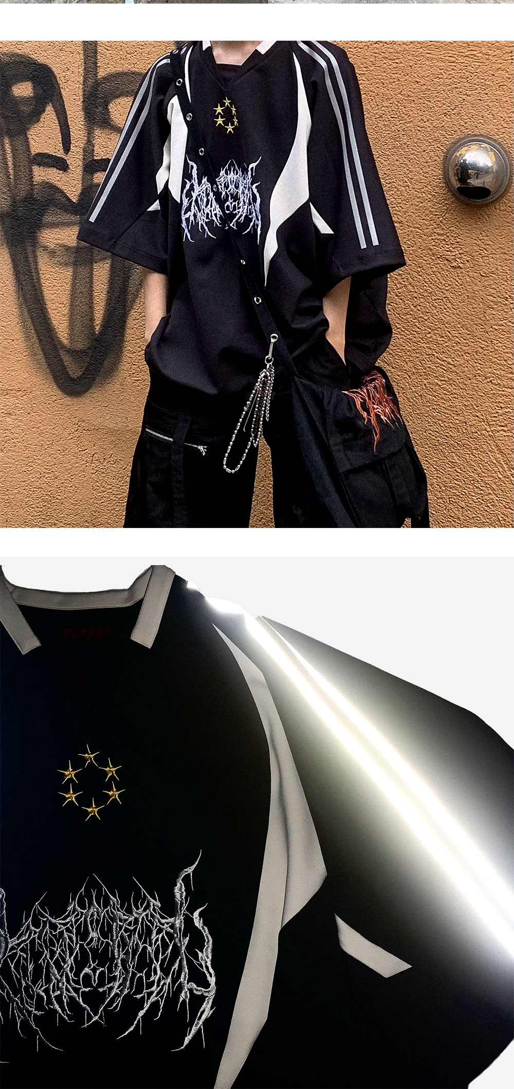 아워파스 062 저지 블랙 | Ourpas | KREAM