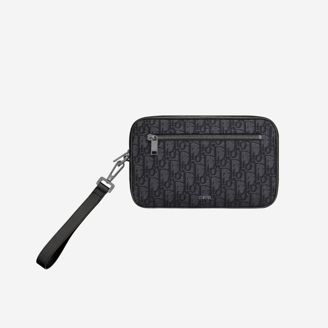 디올 토일레트리 백 블랙 디올 오블리크 자카드 | Dior | KREAM