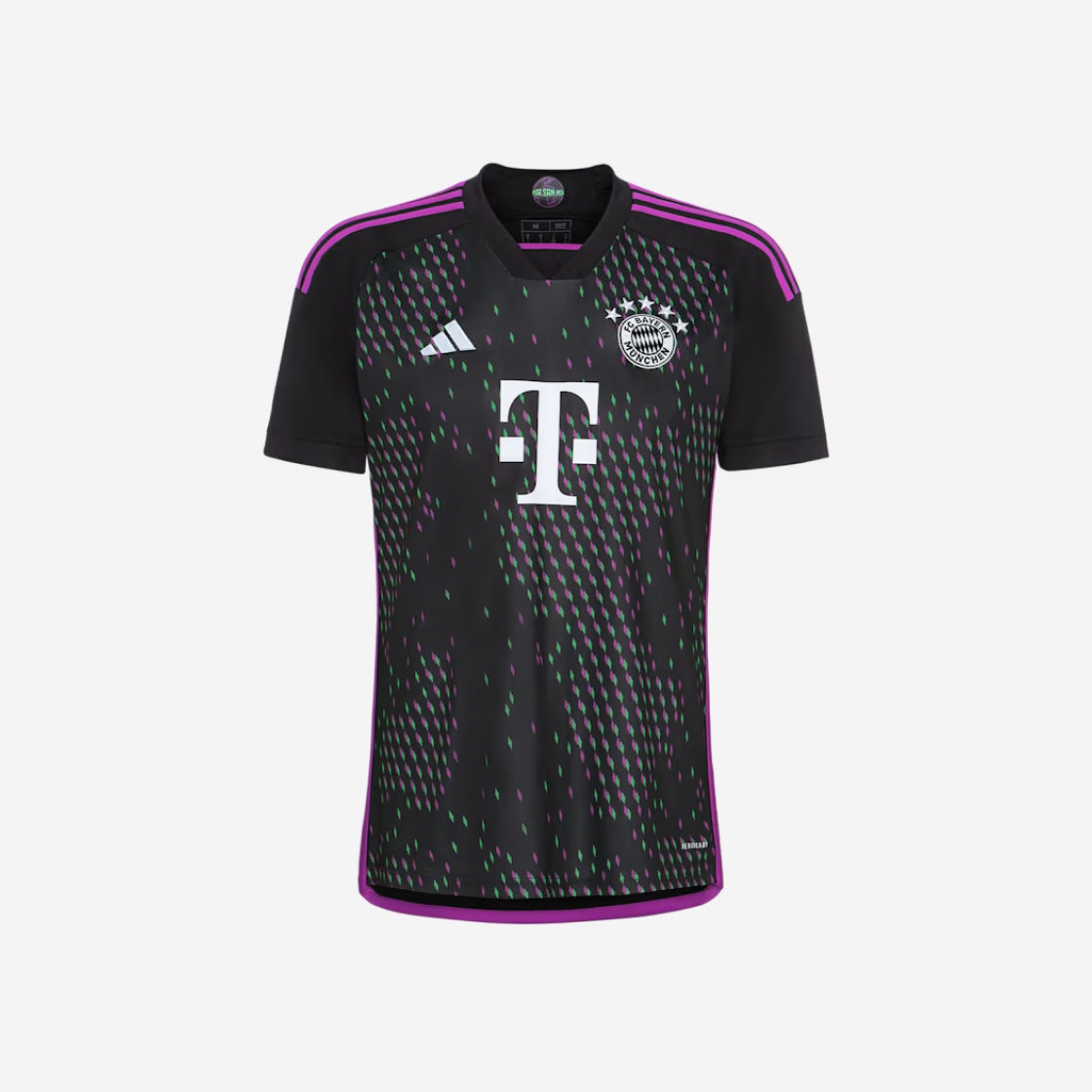 아디다스 바이에른 뮌헨 2023/24 어웨이 저지 블랙 - US 사이즈 (논 마킹 버전) | Adidas | KREAM