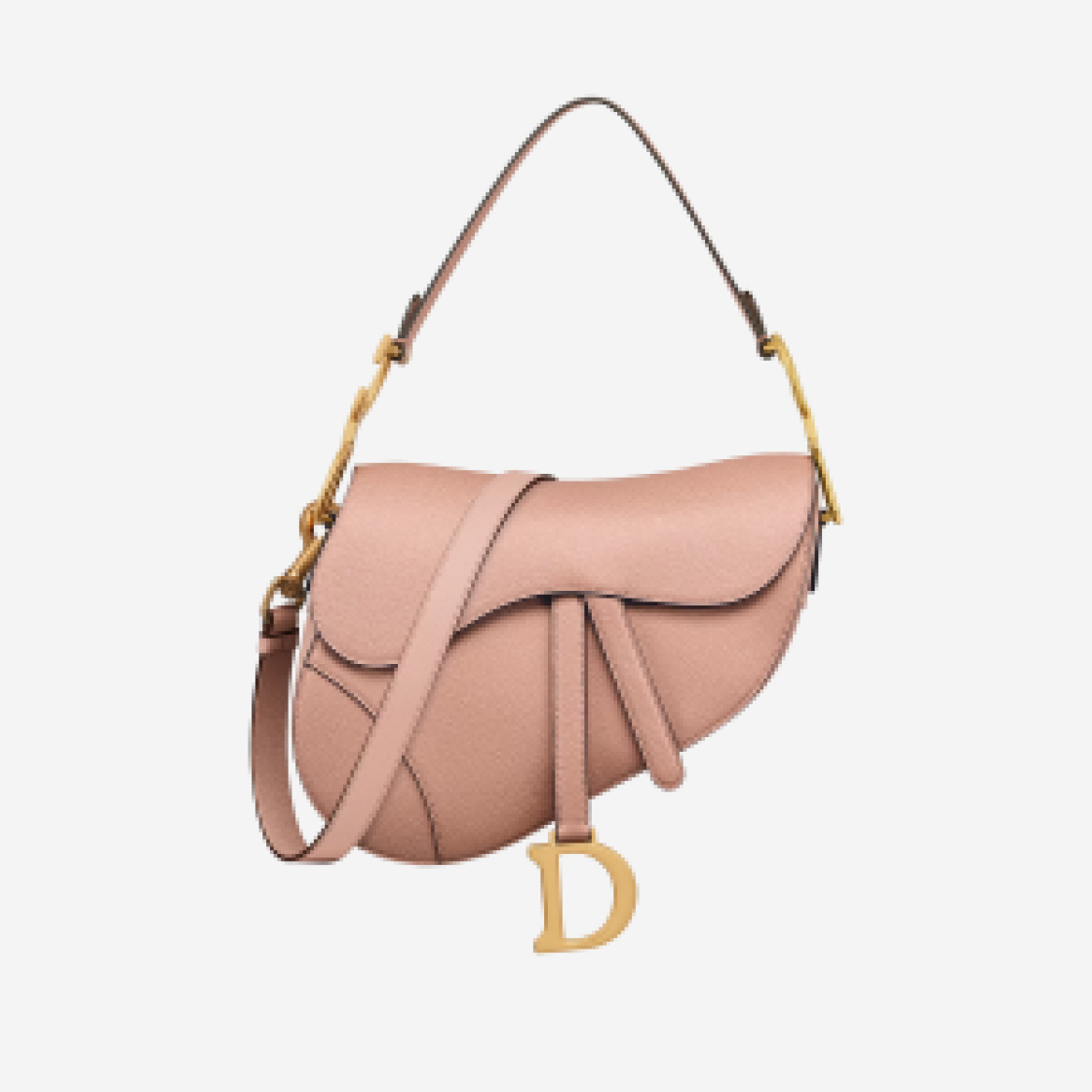 디올 새들 백 스트랩 블러쉬 그레인드 카프스킨 | Dior | KREAM
