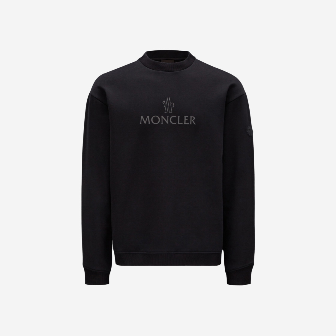 몽클레르 로고 패치 스웨트셔츠 블랙 - 23SS | Moncler | KREAM