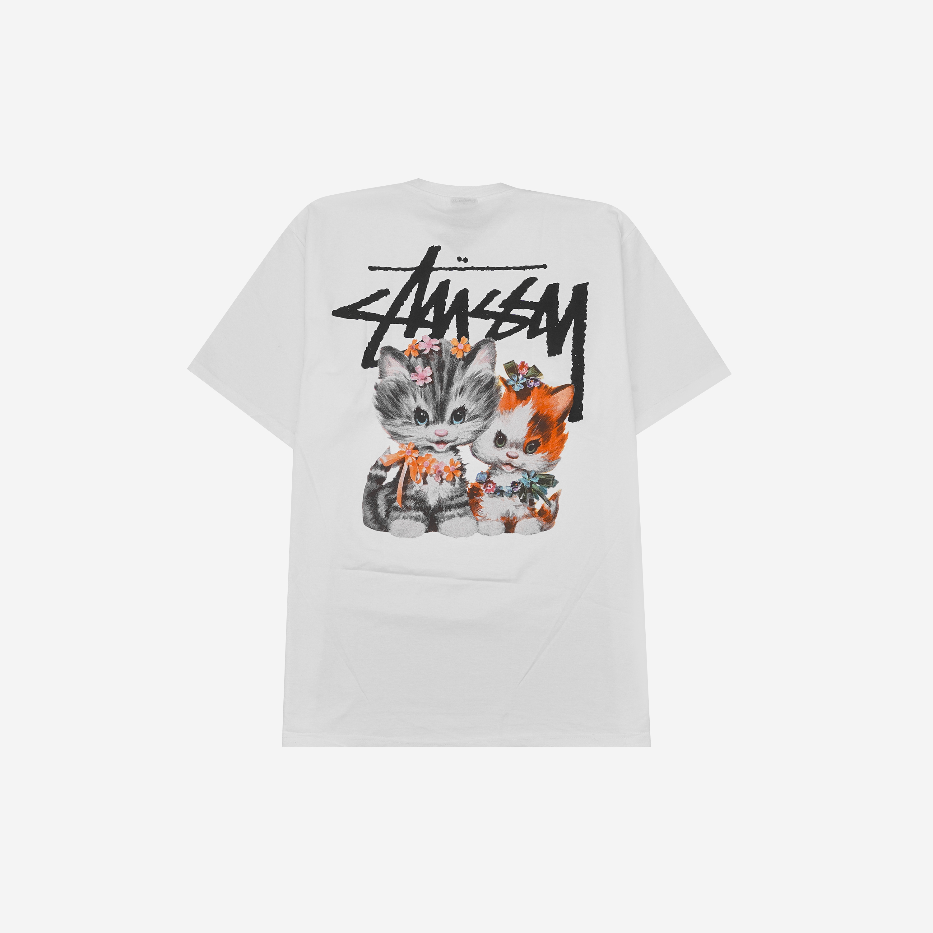 스투시 키튼 티셔츠 화이트 | KREAM