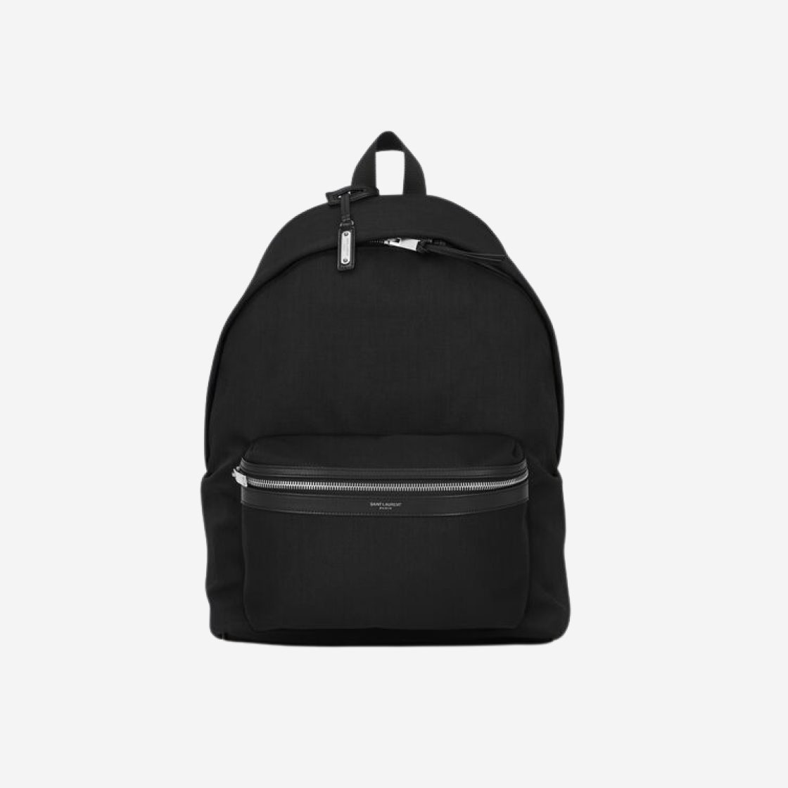 생로랑 시티 백팩 캔버스 나일론 앤 레더 블랙 Saint Laurent Kream