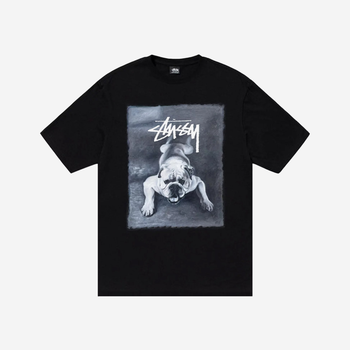 스투시 불독 티셔츠 블랙 | Stussy | KREAM