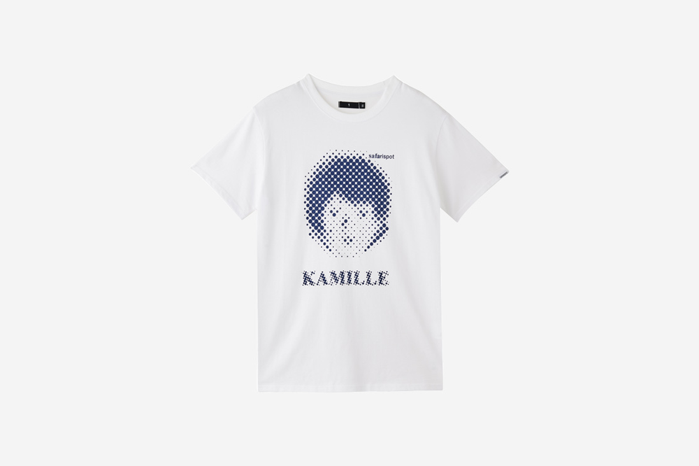 사파리스팟 카미유 브레일 티 화이트 블루 | Safarispot | KREAM