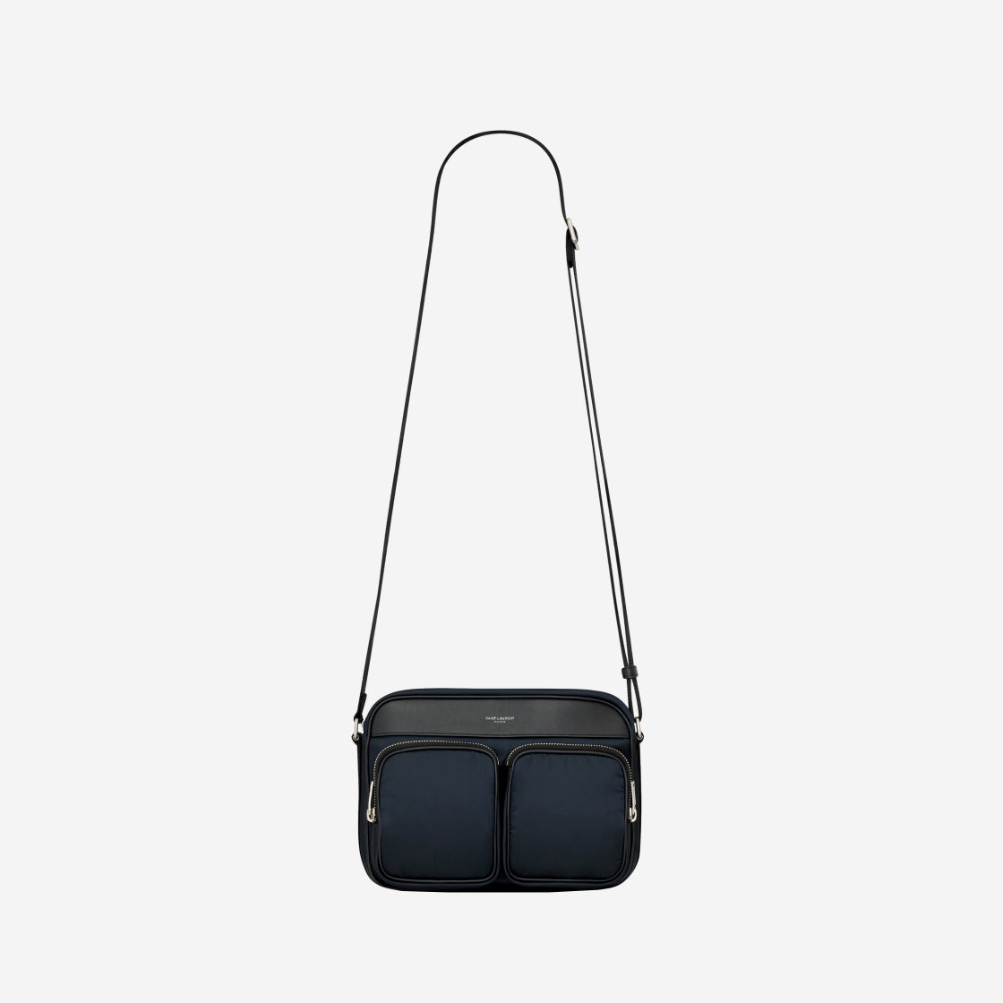 생로랑 시티 생로랑 뉴 카메라 백 에코닐 리제너레이티드 나일론 네이비 Saint Laurent Kream