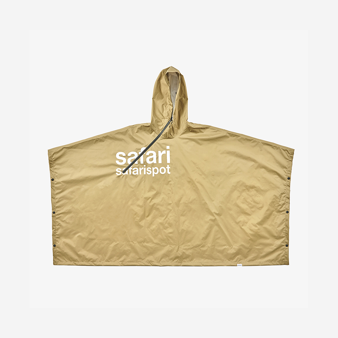 사파리스팟 우먼 1/2 베이직 사파리 레인 판초 베이지 | Safarispot | KREAM
