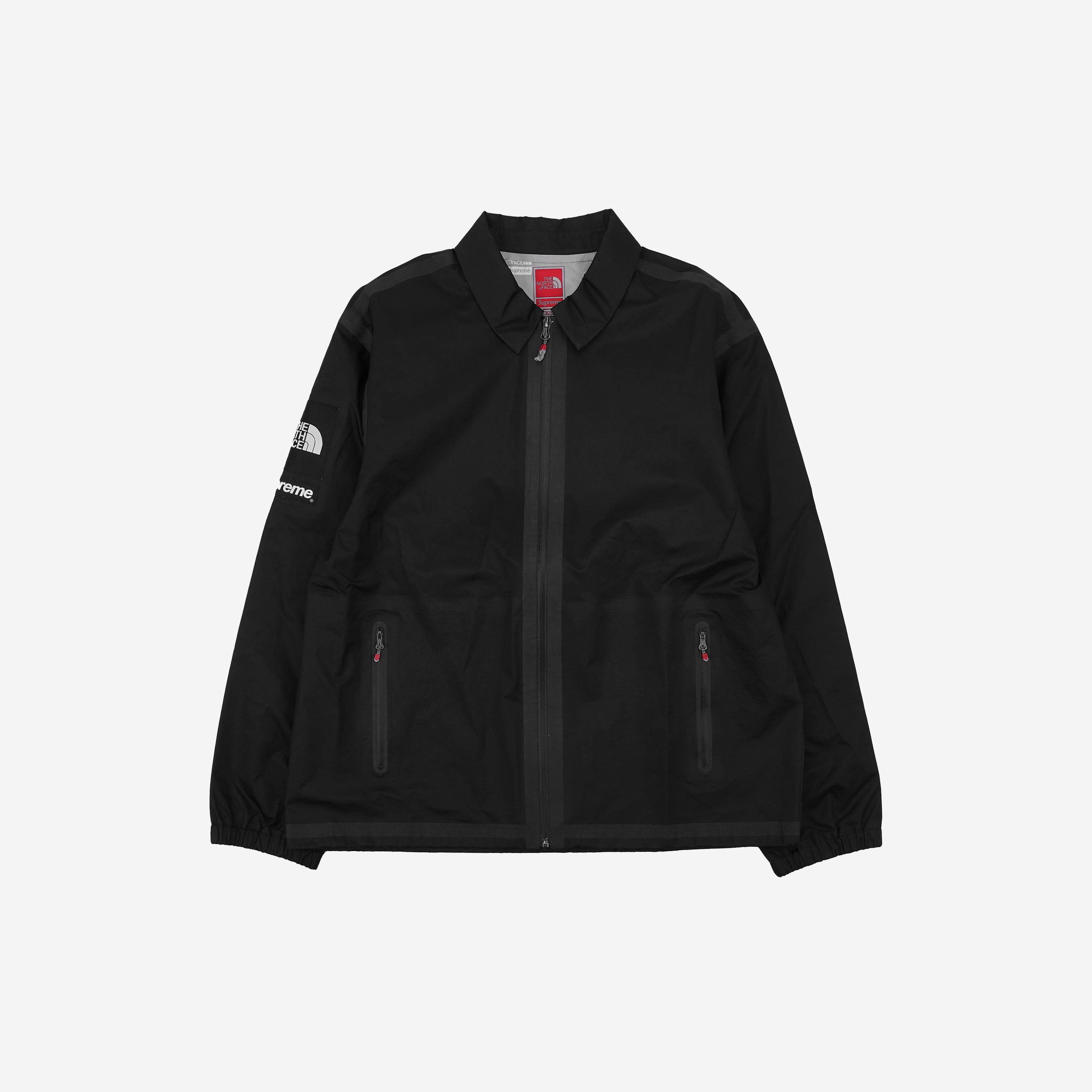 슈프림 x 노스페이스 서밋 시리즈 아우터 테이프 심 코치 자켓 블랙 - 21SS | KREAM