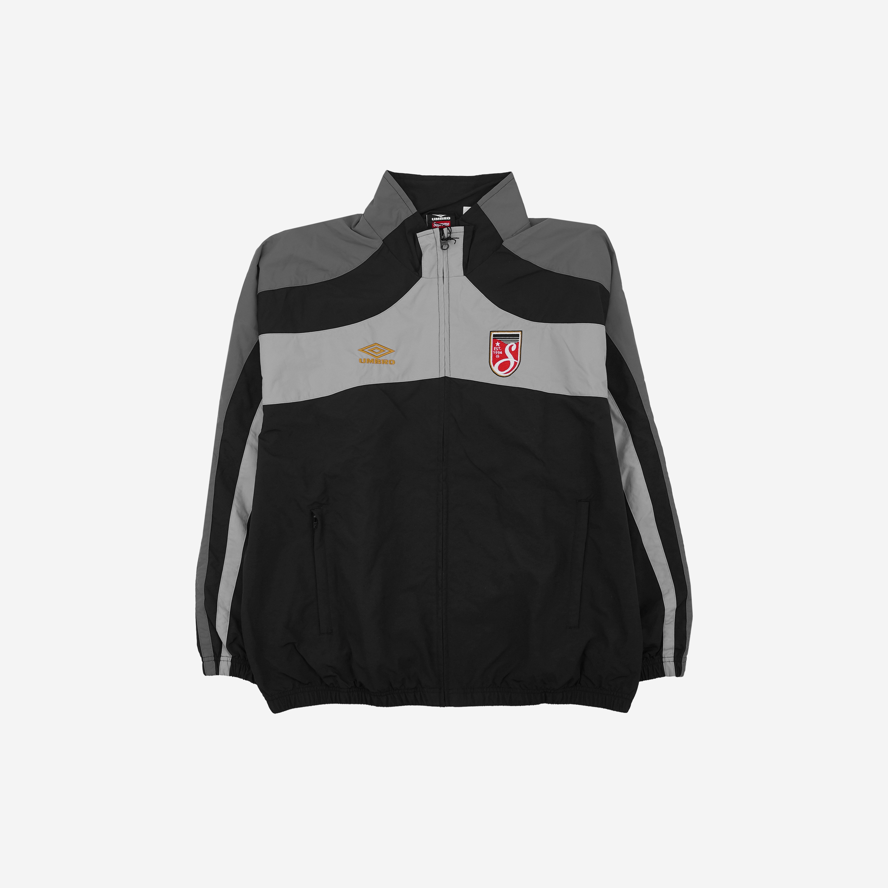 슈프림 x 엄브로 트랙 자켓 블랙 - 23SS | KREAM