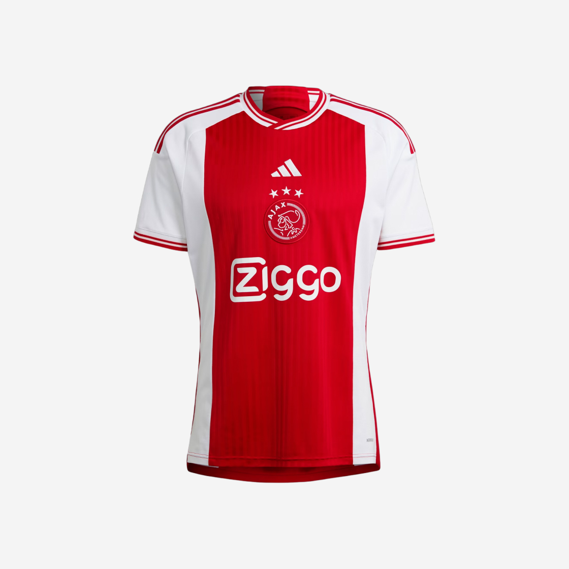 아디다스 아약스 2023/24 홈 저지 화이트 볼드 레드 - US 사이즈 (논 마킹 버전) | Adidas | KREAM