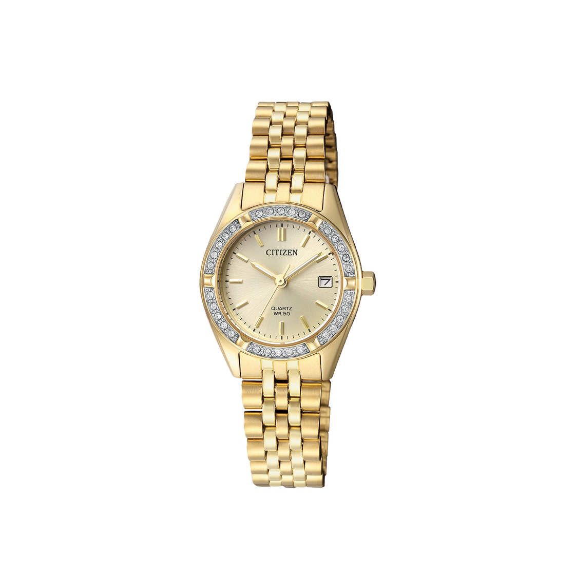 시티즌 쿼츠 26mm 스테인리스 스틸 골드 | Citizen | KREAM