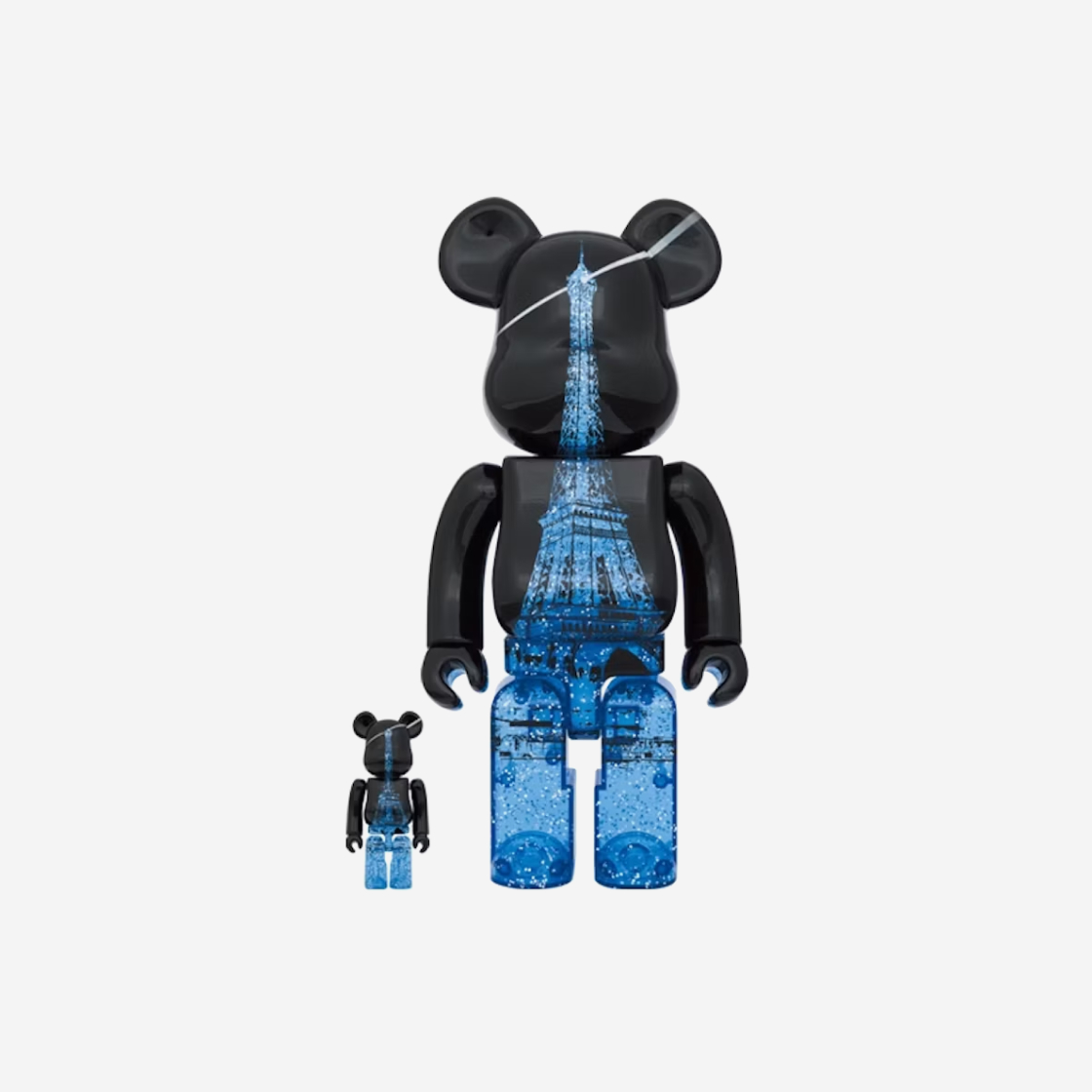 베어브릭 에펠탑 스파클링 100% & 400% 세트 | Bearbrick | KREAM