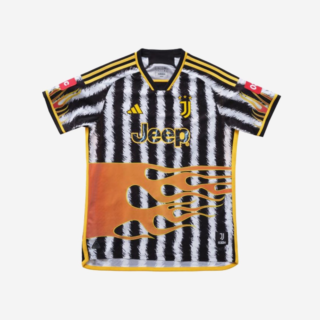 아디다스 x 032c x 유벤투스 2023/24 홈 저지 블랙 화이트 | Adidas | KREAM