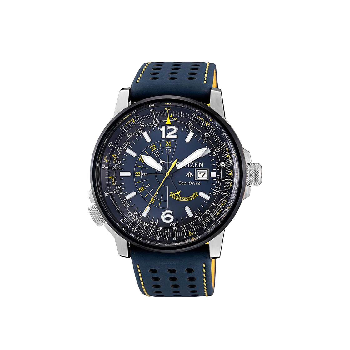 시티즌 프로마스터 나이트호크 블루 엔젤 42mm 스테인리스 스틸 카프 레더 네이비 블루 이온 | Citizen | KREAM