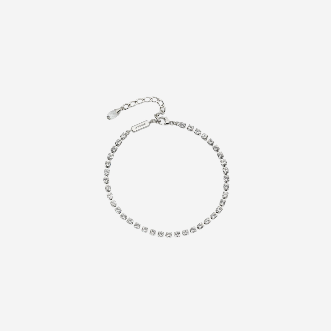 (W) 지미추 우먼 사에다 앵클릿 실버 | Jimmy Choo | KREAM