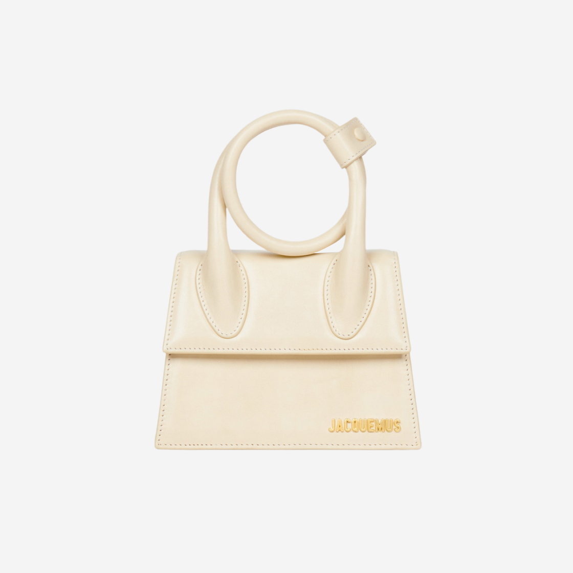 자크뮈스 르 치키토 노드 코일드 핸드백 아이보리 | Jacquemus | KREAM