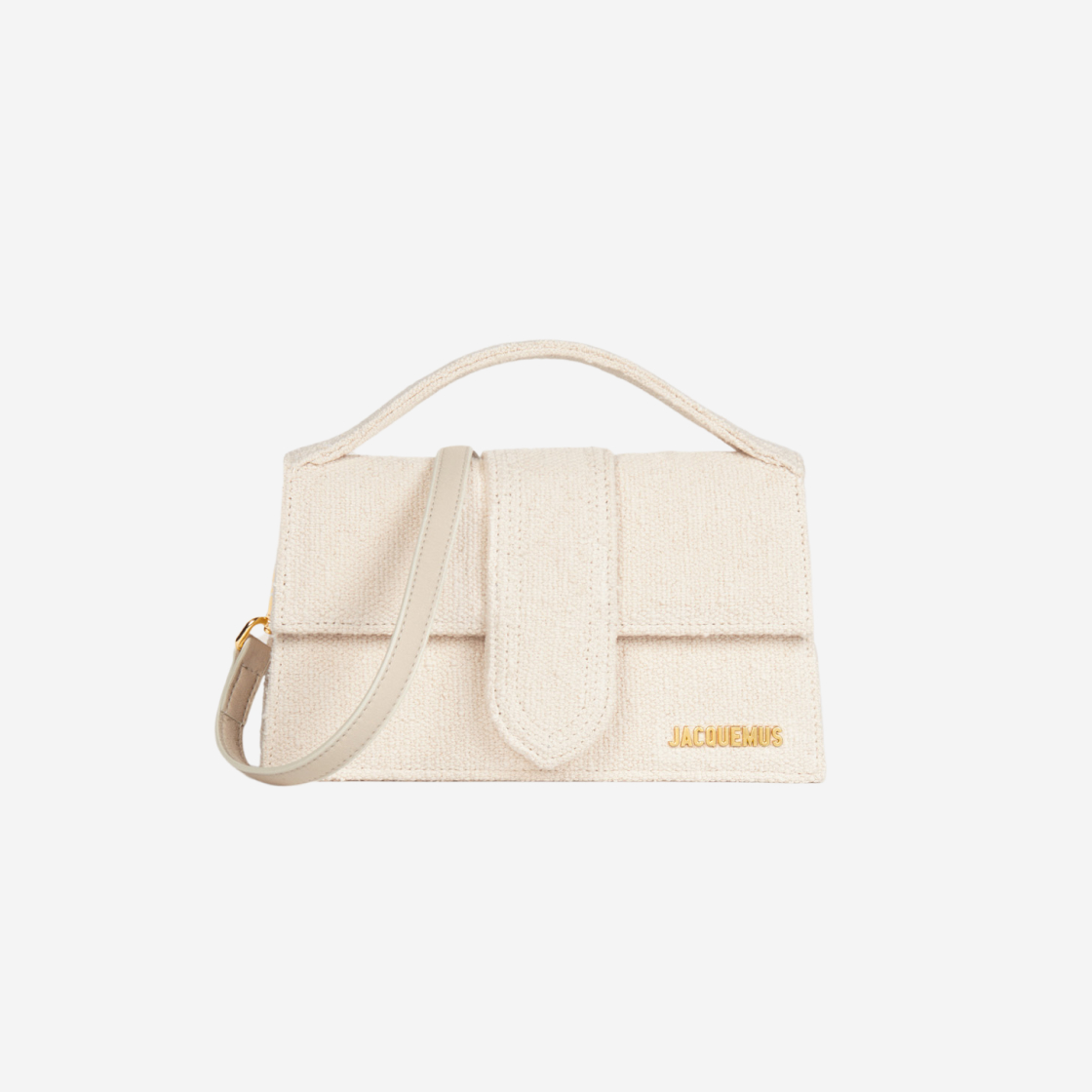 자크뮈스 르 그랜드 밤비노 크로스바디 플랩백 오프 화이트 | Jacquemus | KREAM