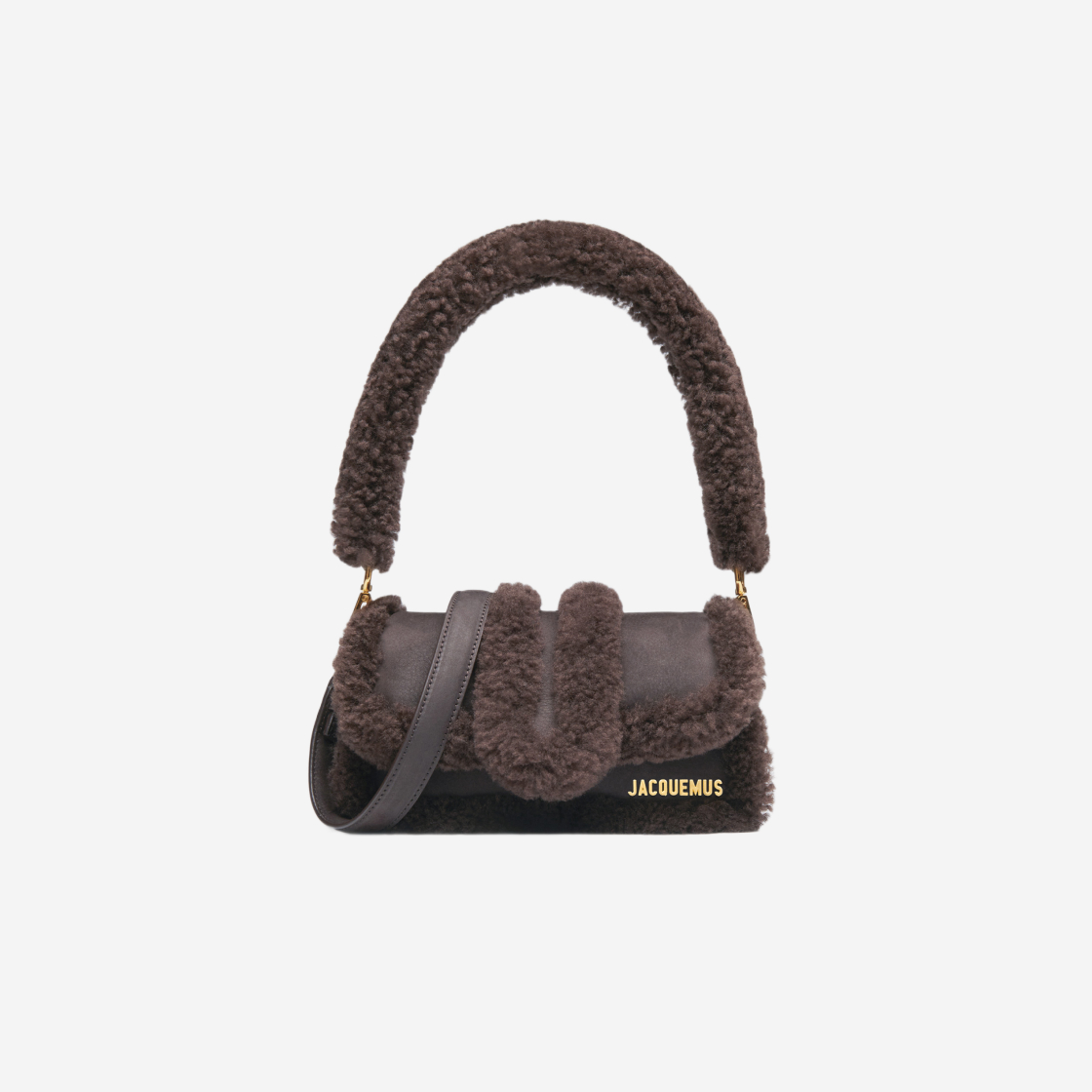 자크뮈스 르 쁘띠 밤비무 두 미니 퍼프 셔링 백 다크 브라운 | Jacquemus | KREAM