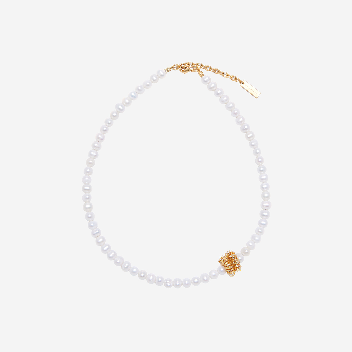 포트레이트 리포트 브로큰 스태츄 펄 네클리스 골드 | PORTRAIT REPORT | KREAM