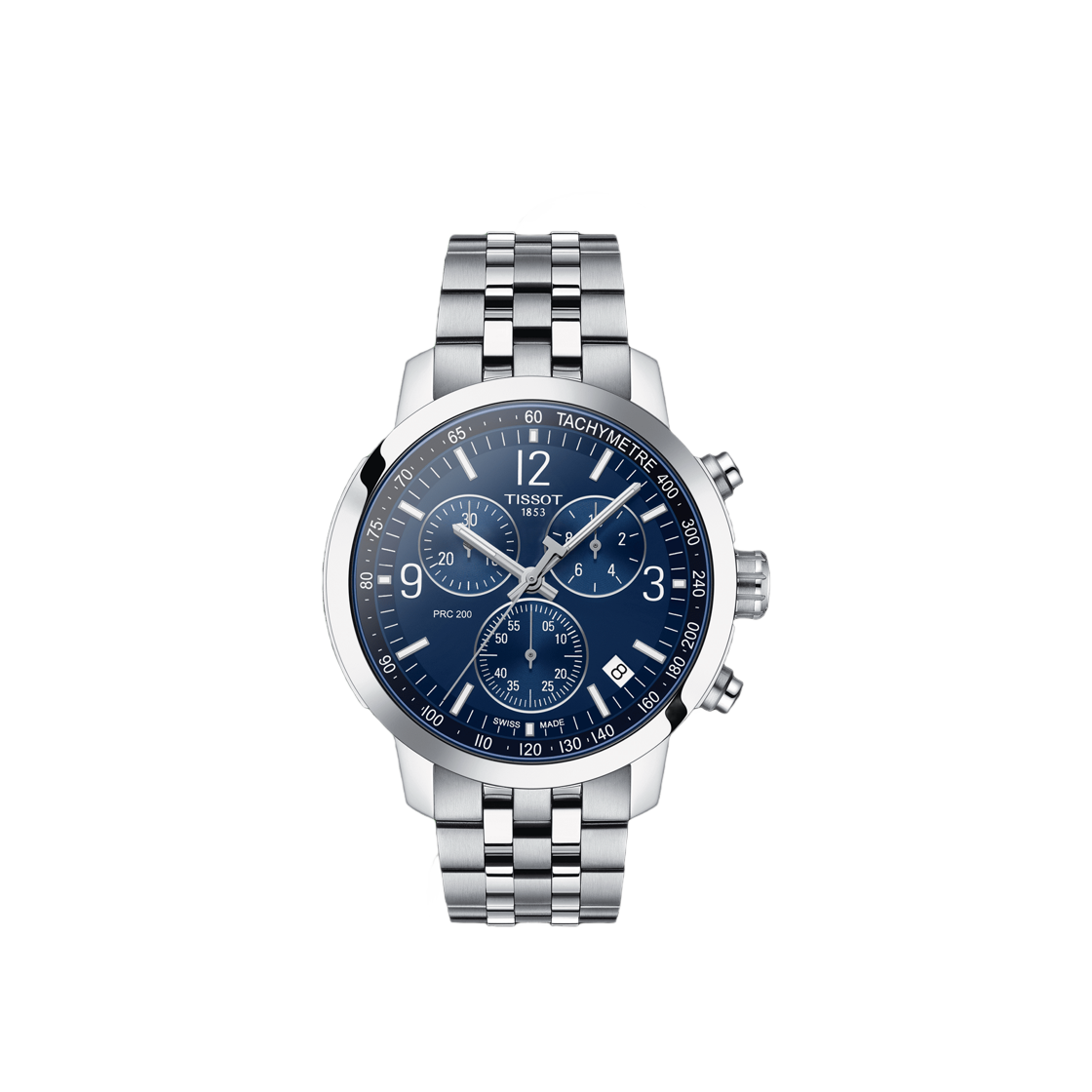 티쏘 PRC 200 크로노그래프 43mm 스테인리스 스틸 블루 | Tissot | KREAM