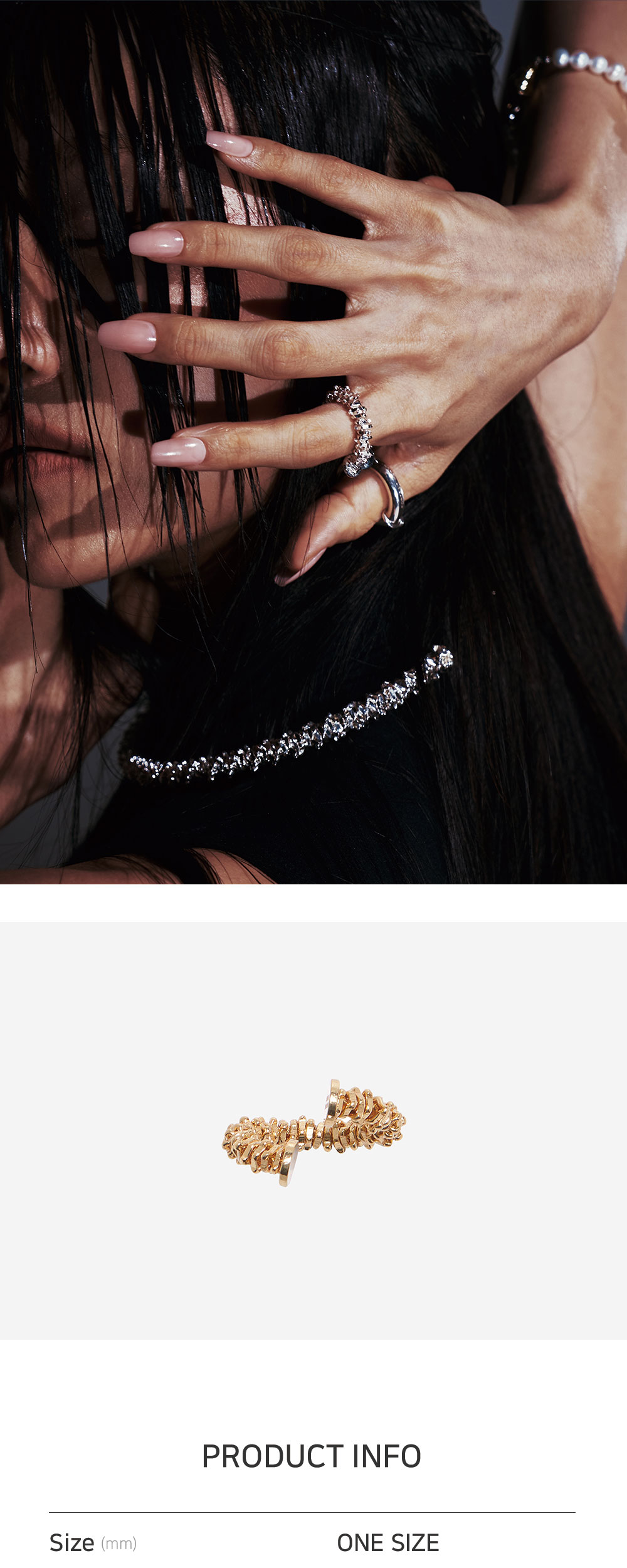 포트레이트 리포트 언발란스 브로큰 스태츄 링 골드 | PORTRAIT REPORT | KREAM