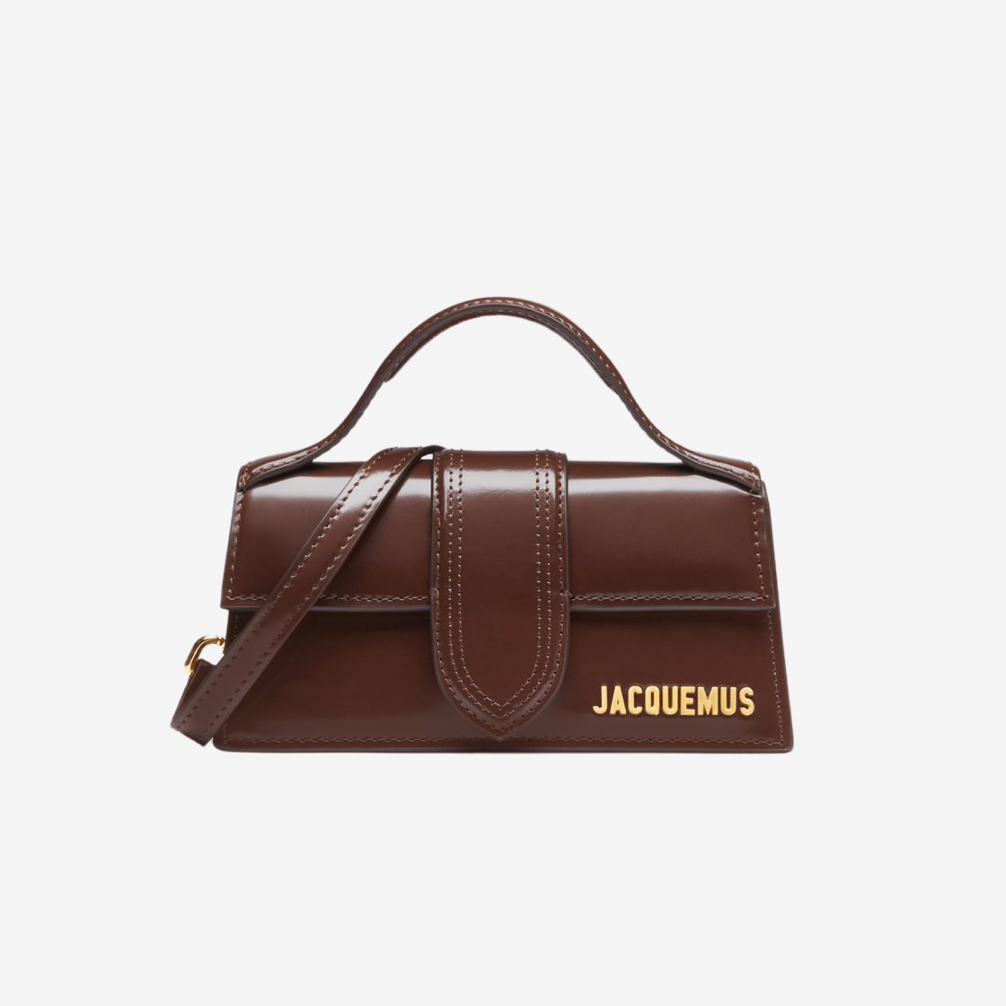 자크뮈스 르 밤비노 스몰 플랩 백 미드나잇 브라운 | Jacquemus | KREAM