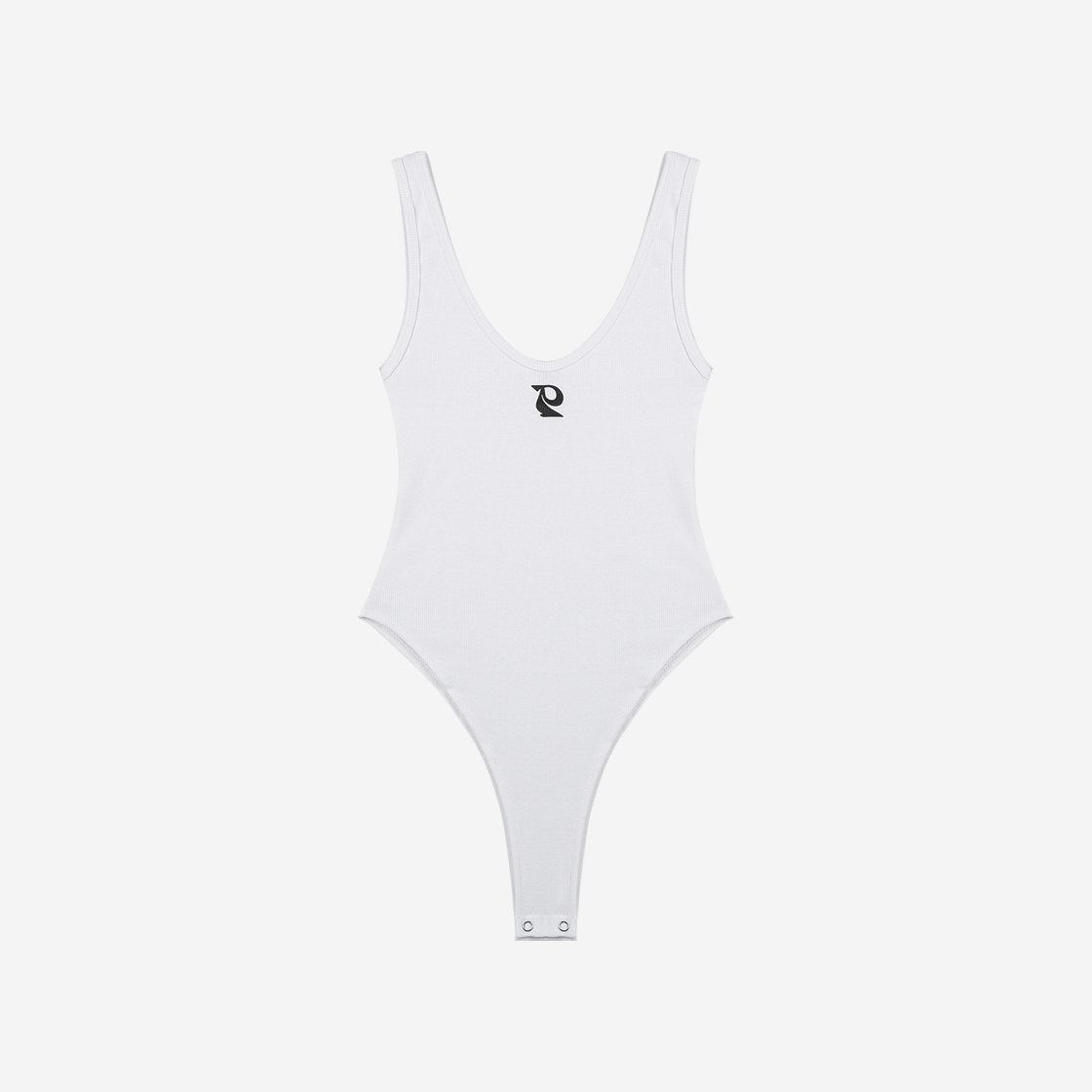 포르타 우먼 피그먼트 워시드 바디수트 화이트 | Porta | KREAM