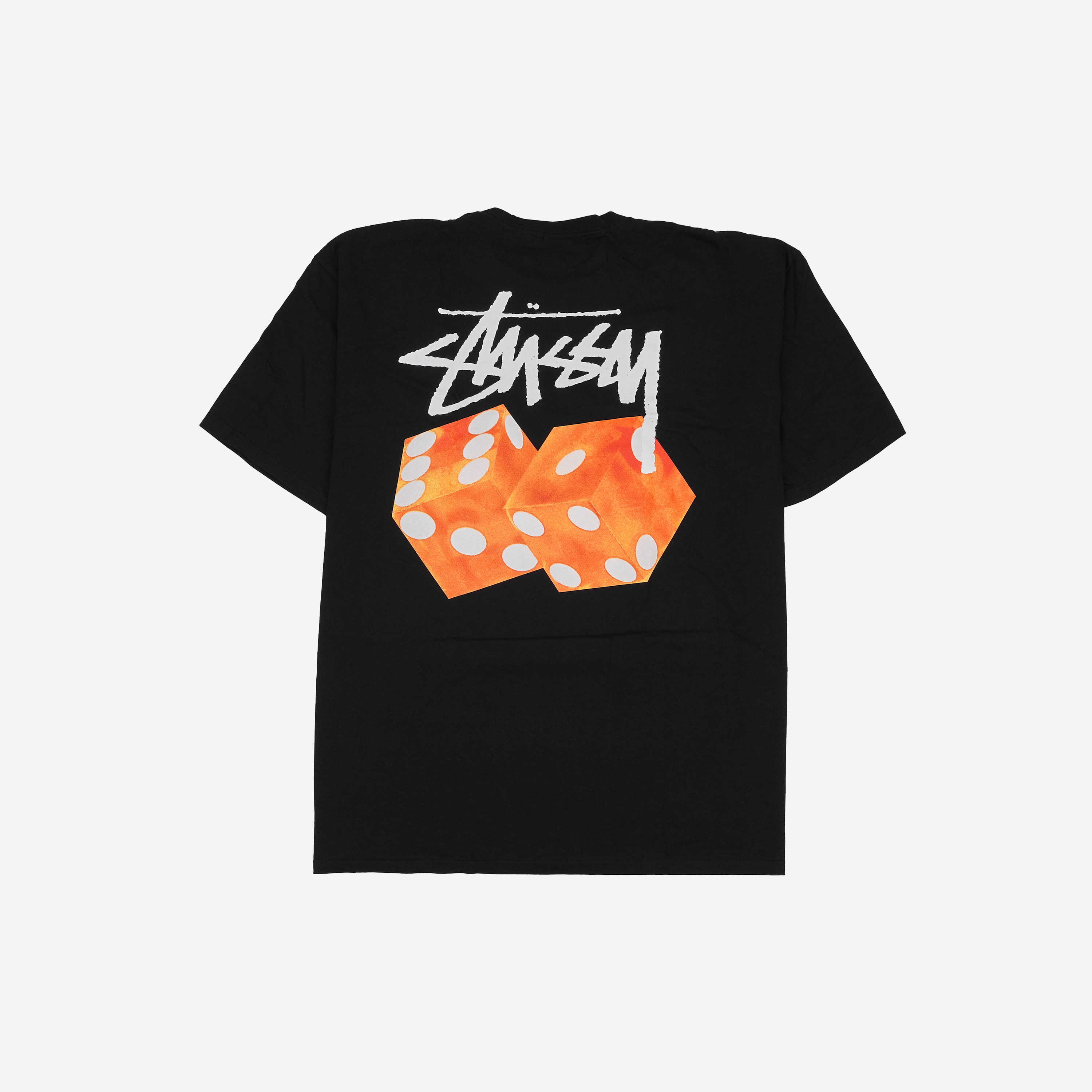스투시 다이스 아웃 티셔츠 블랙 | KREAM