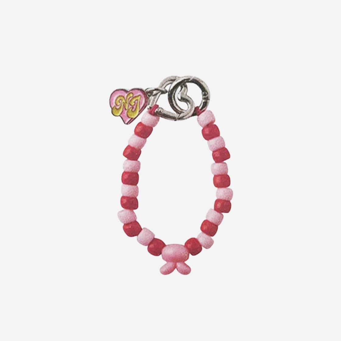 뉴진스 겟 업 비즈 키링 레드 | NewJeans | KREAM