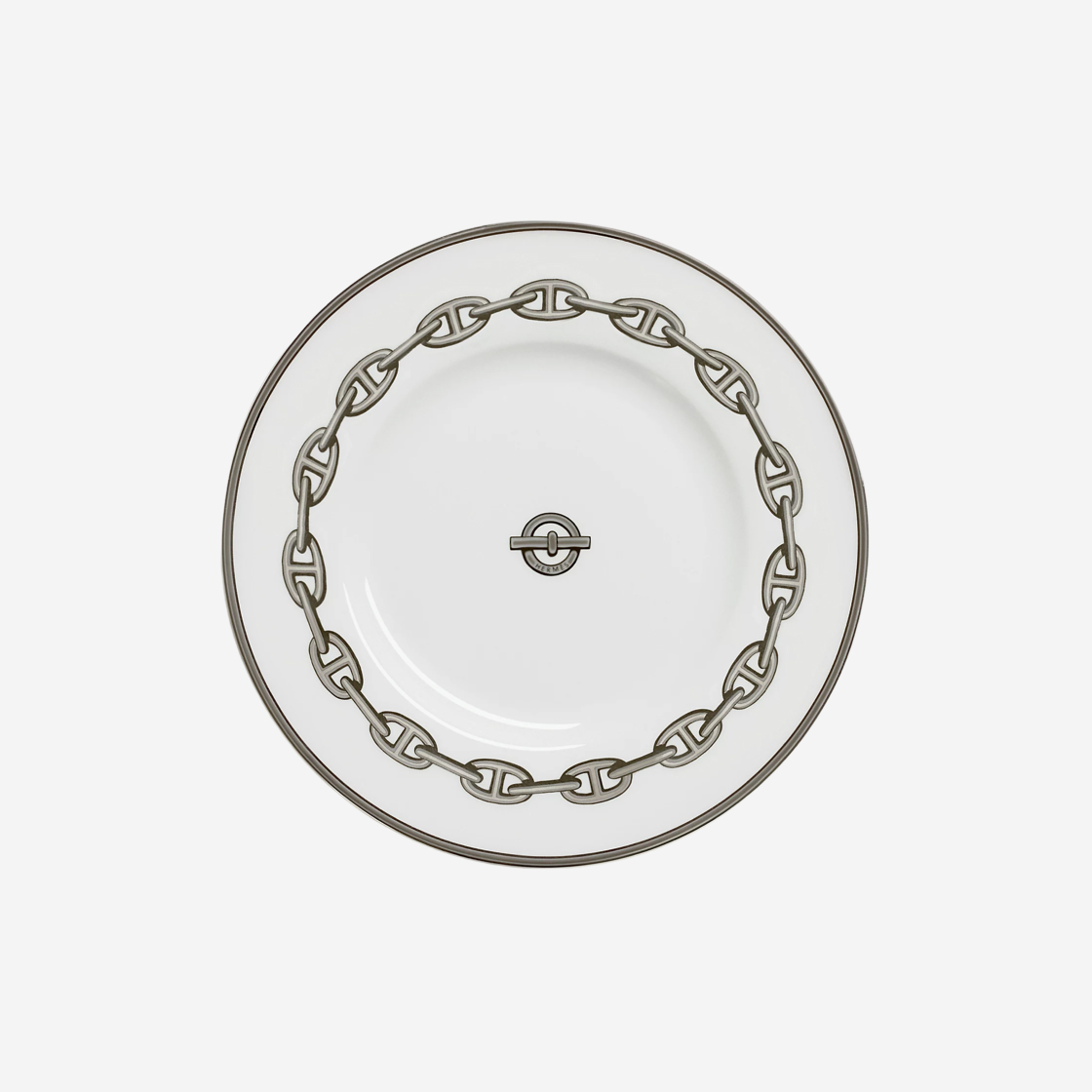 에르메스 샹달 브레드 버터 플레이트 플래티넘 (2개입) | Hermes | KREAM