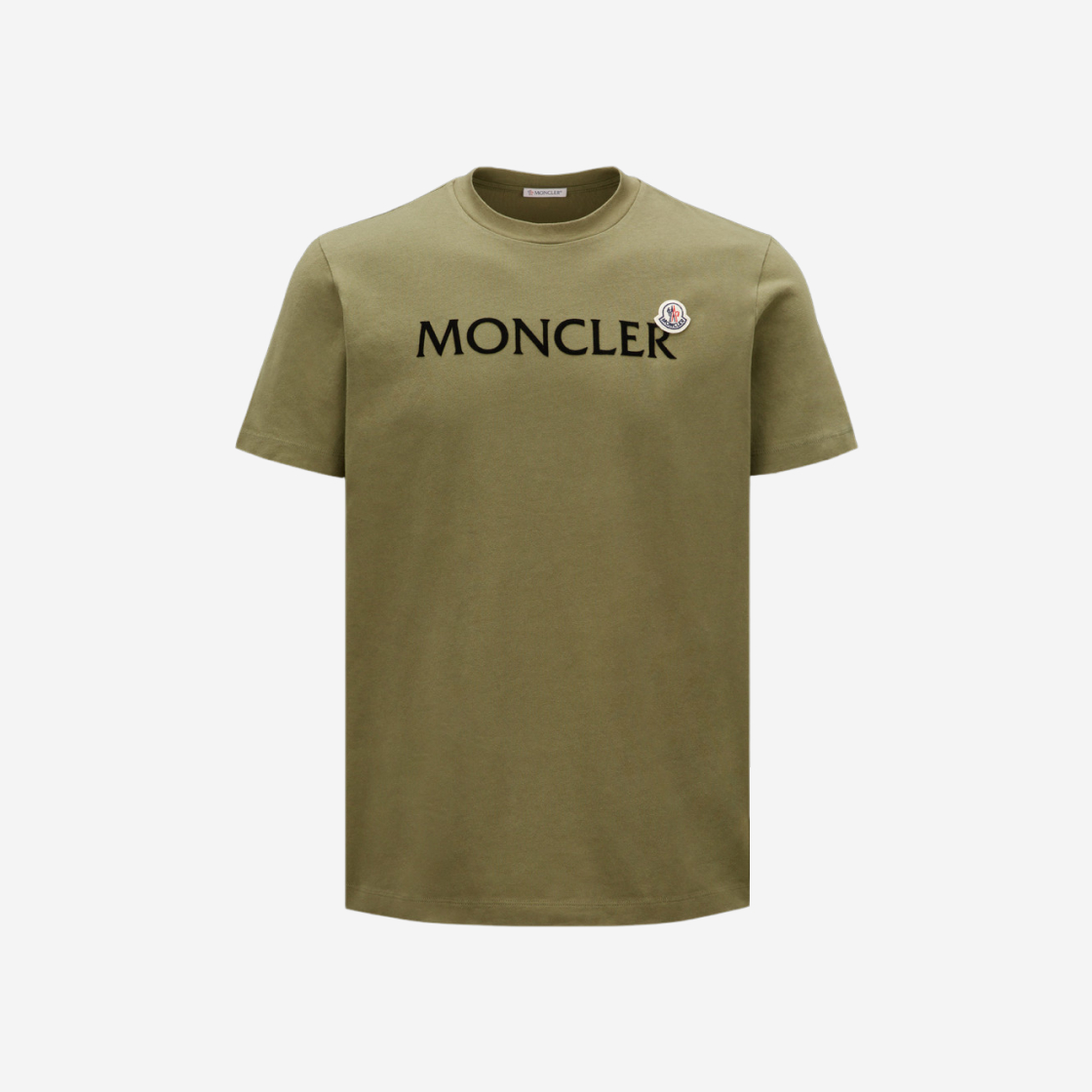 몽클레르 티셔츠 그래픽 올리브 그린 23ss Moncler Kream
