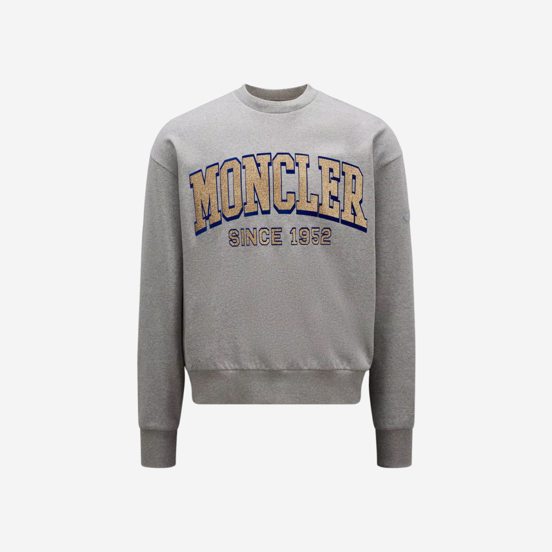 몽클레르 자수 로고 후드 그레이 - 23SS | Moncler | KREAM