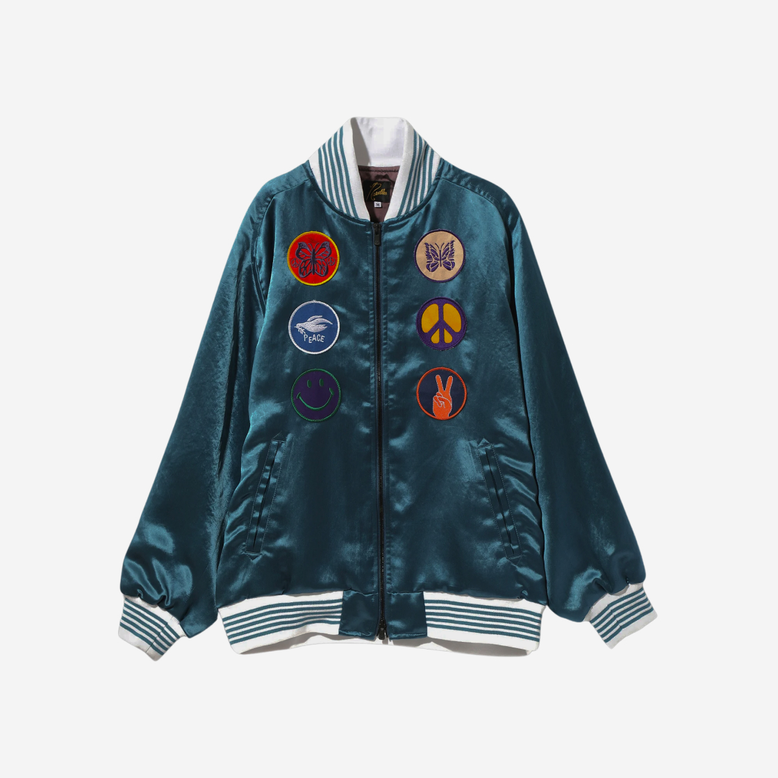 니들스 아세테이트 사틴 어워드 자켓 블루 | Needles | KREAM